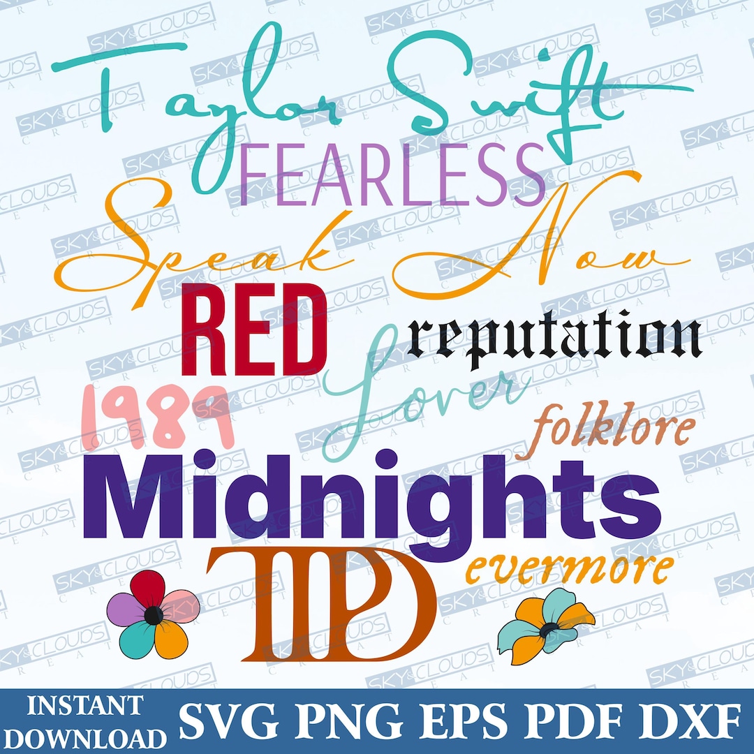 ERA SVG Digital Download Eras Tour PNG Cricut Digital Files - Etsy