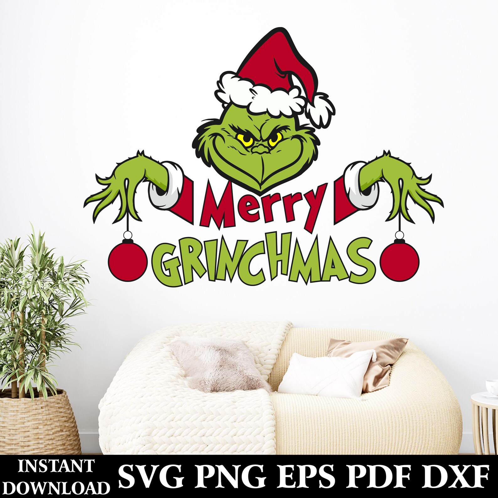 Grinch svg, Feliz Grinchmas svg, Natal svg, Rosto do Grinch svg, Chapéu ...