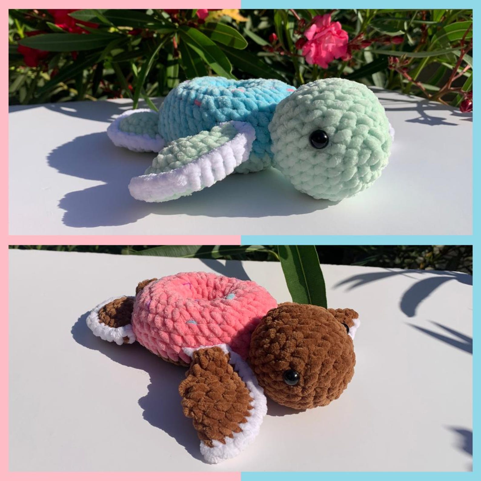 Donut Turtle | LOW SEW | PDF Crochet Pattern - Etsy