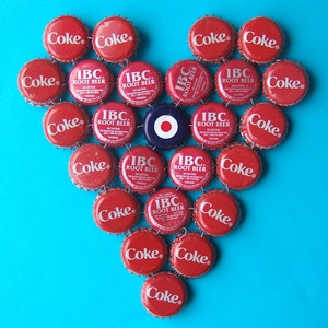 Heart Target - Bottle Cap Trivet - Etsy