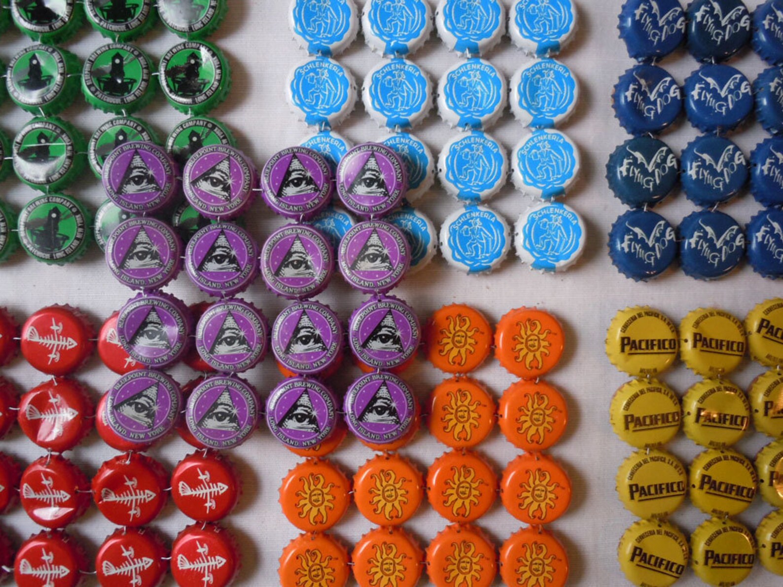 Salvaged Chakras - Seven Bottle Cap Trivets - Etsy