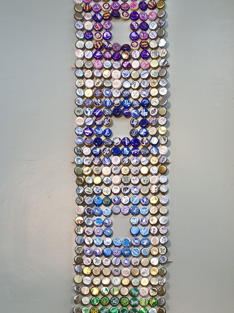 Made to Order - Salvaged Chakras - Bottle Cap Tapestry - Etsy