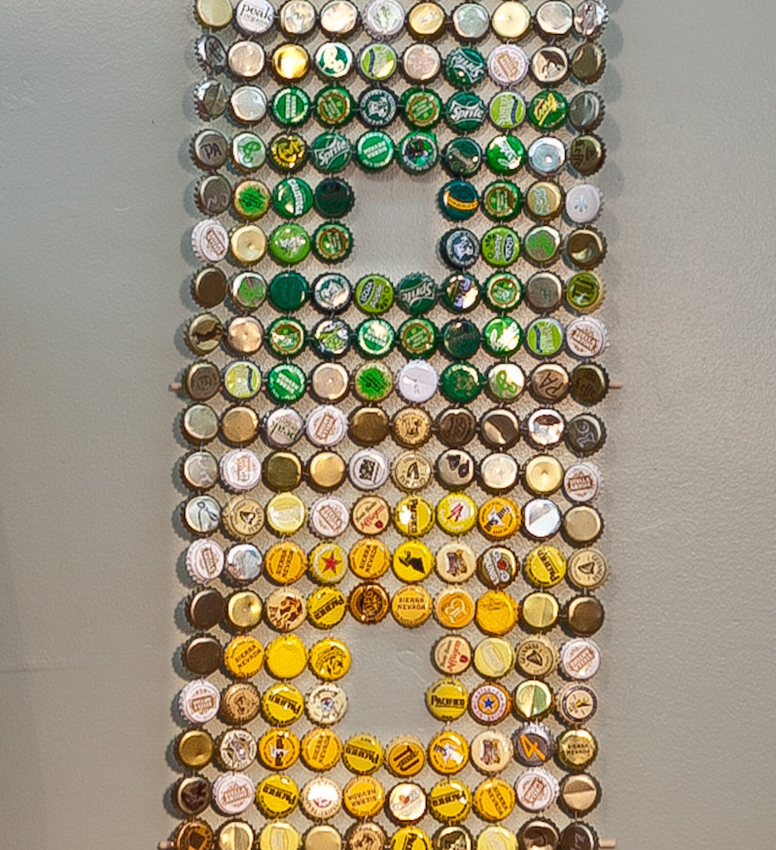 Made to Order - Salvaged Chakras - Bottle Cap Tapestry - Etsy