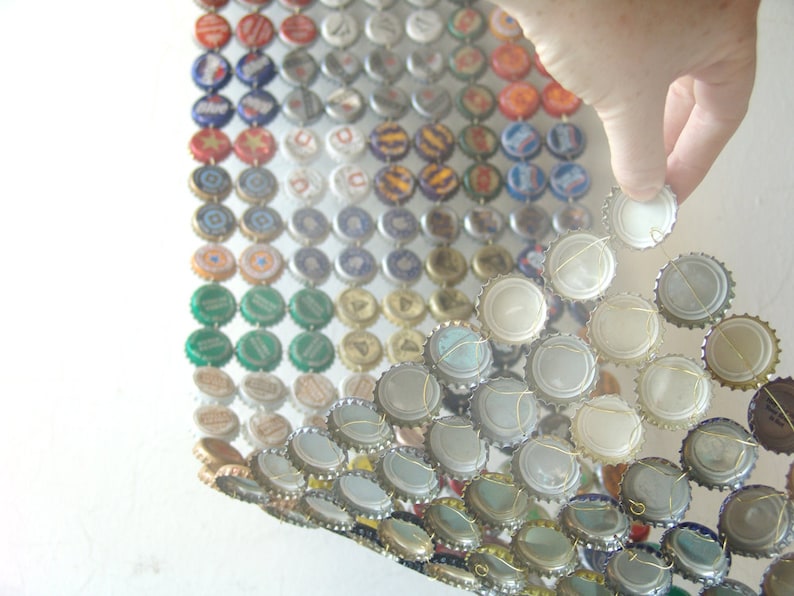 Made to Order Bottle Cap Crazy Quilt as Seen on Nbc's - Etsy
