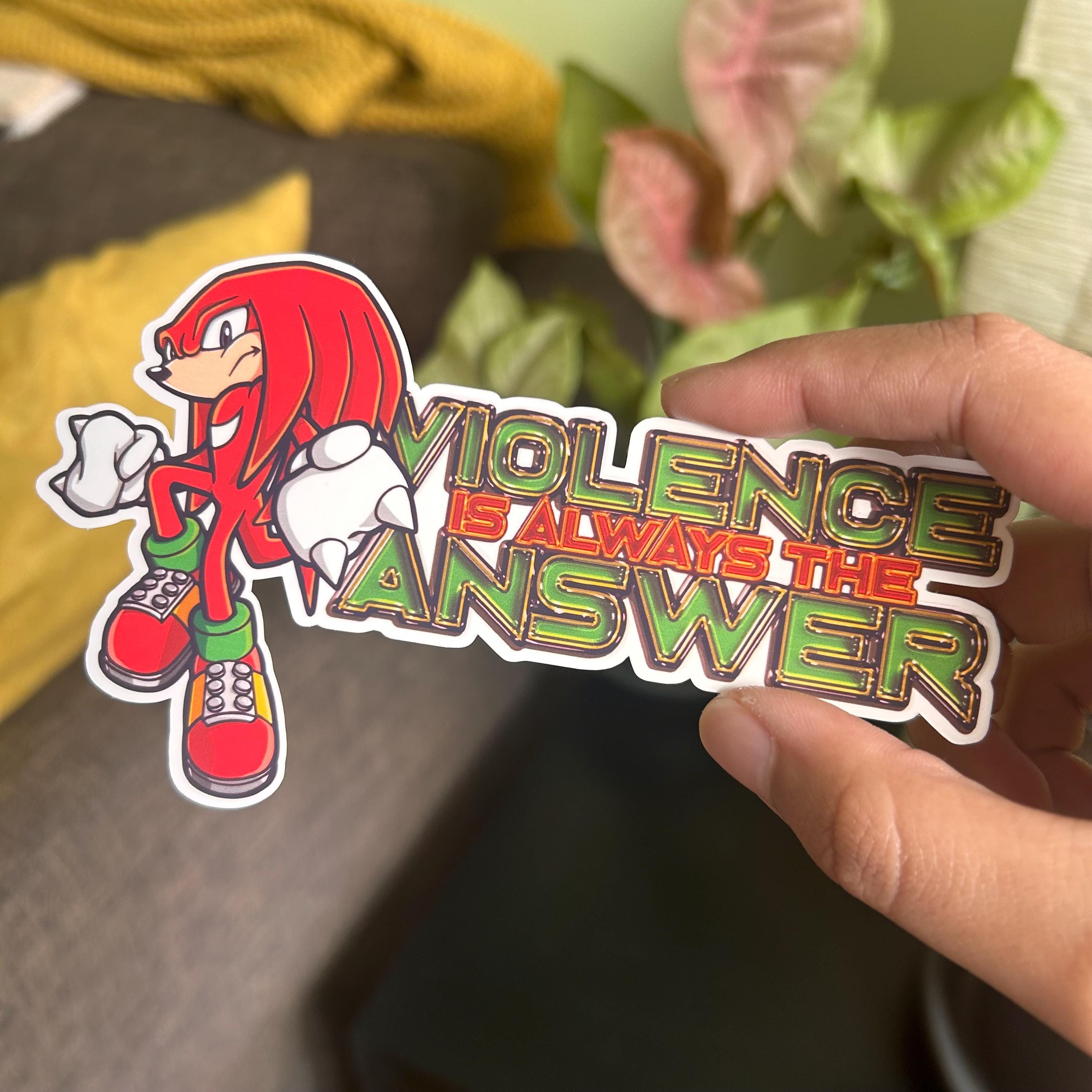 Sonic Sticker Pack Sonic the Hedgehog Vinyl Stickers, Funny Meme Decals ...