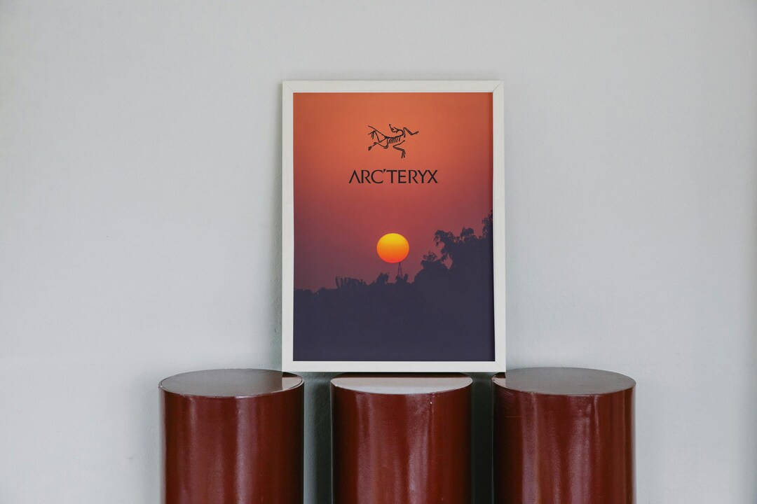 Arcteryx Poster Wall Art / Arcteryx Poster Print / Sunset Wall Art ...