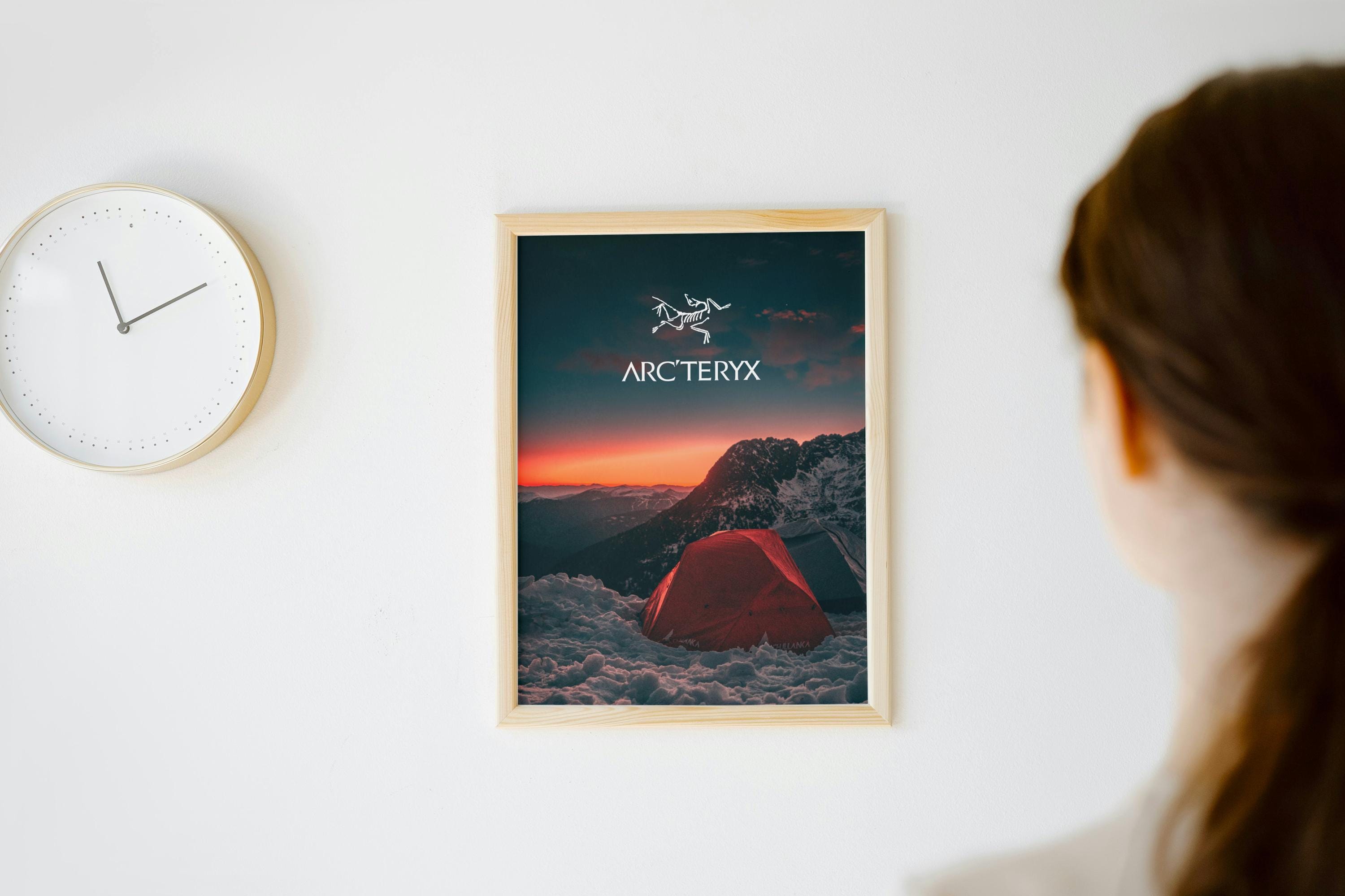 Arcteryx Poster Wall Art / Arcteryx Poster Print / Sunset Wall Art ...
