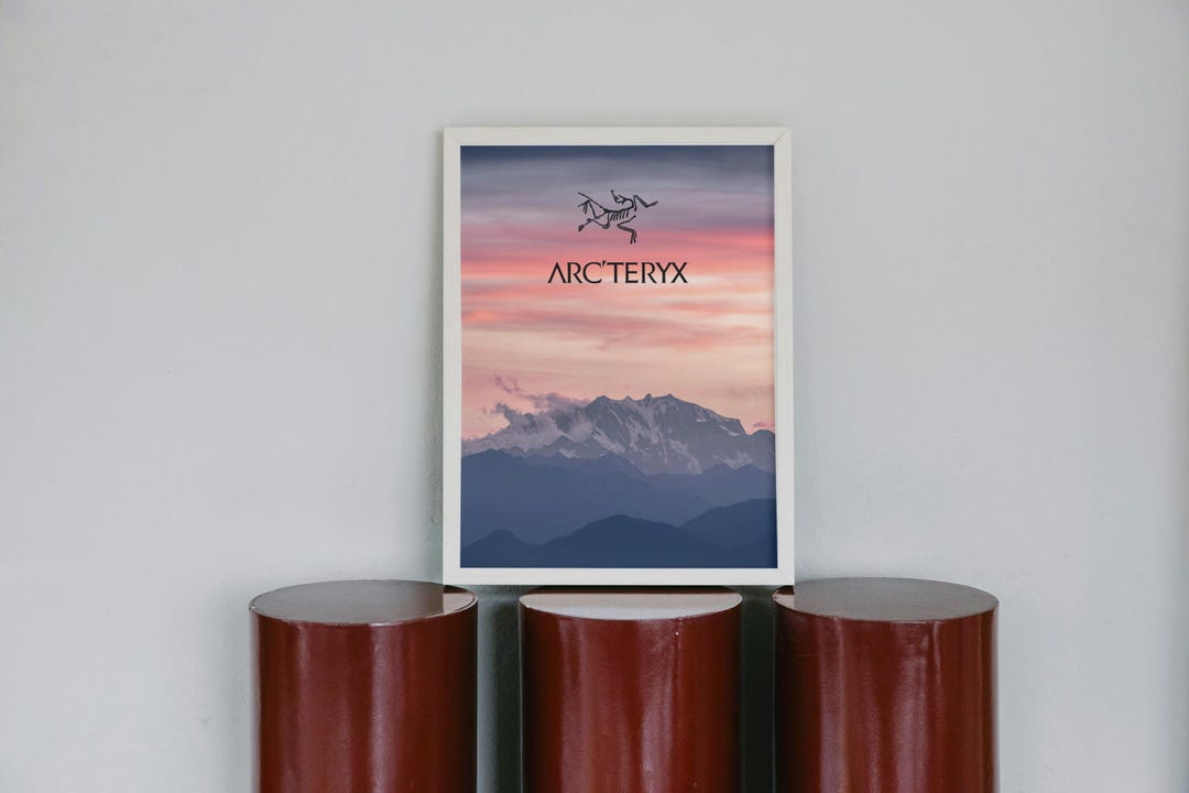 Arcteryx Poster Wall Art / Arcteryx Poster Print / Mountain Wall Art ...
