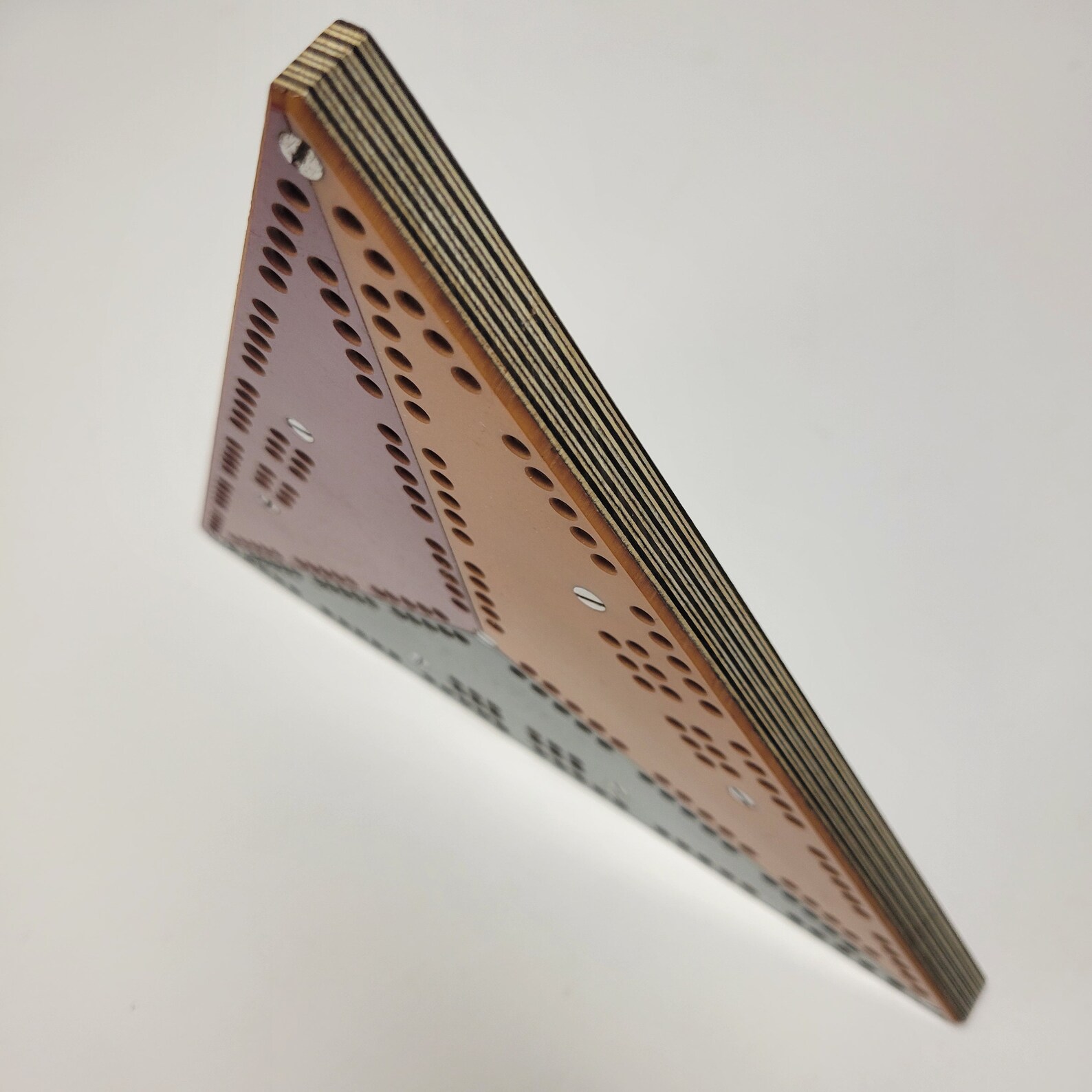Triangle Cribbage Board - Etsy