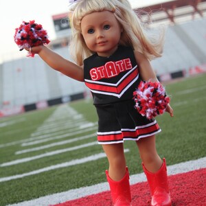 Oh Mickey Cheerleading Uniform for DOLLY PDF Sewing Pattern Sized for ...