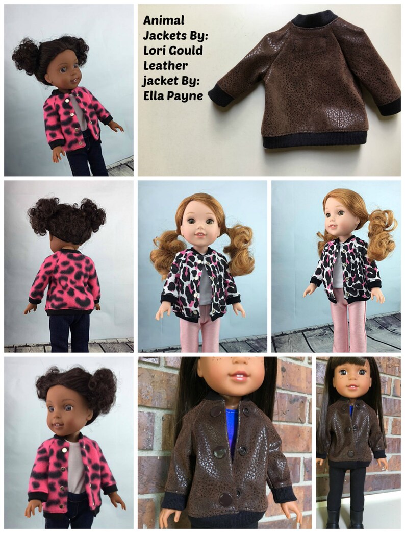 Spirit Jacket Doll Clothing PDF Sewing Pattern Sized for 14.5 Inch ...