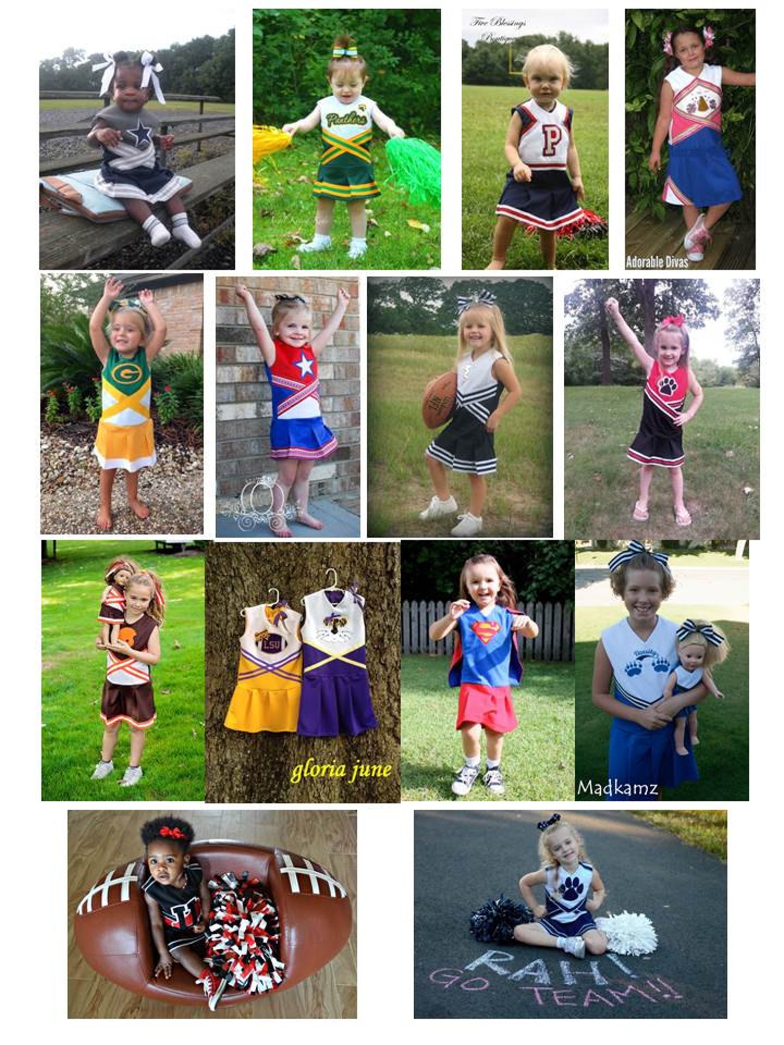 Oh Mickey Cheerleading Uniform PDF Sewing Pattern Sizes 1/2- 12 - Etsy ...