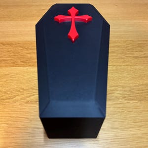 Reptile Coffin Hide | 3D Printed Gothic Enclosure Decor for Snakes ...