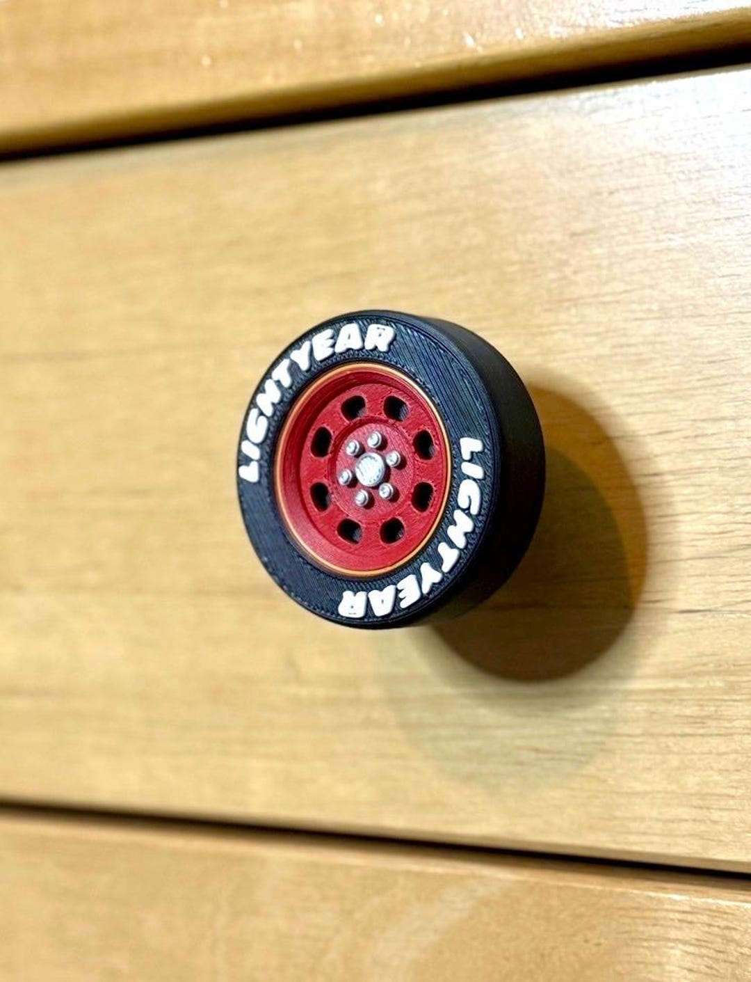 Lightyear Tyre Dresser Drawer Door Knobs | Disney Cars Inspired | Kids ...