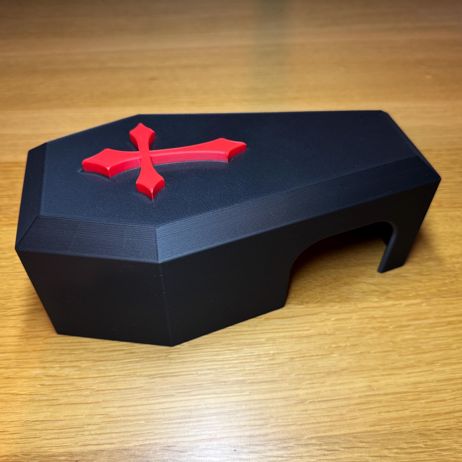 Reptile Coffin Hide | 3D Printed Gothic Enclosure Decor for Snakes ...