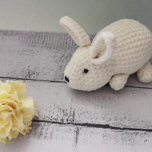Crochet Pattern Realistic Mini Bunny Rabbit Amigurumi English PDF ...