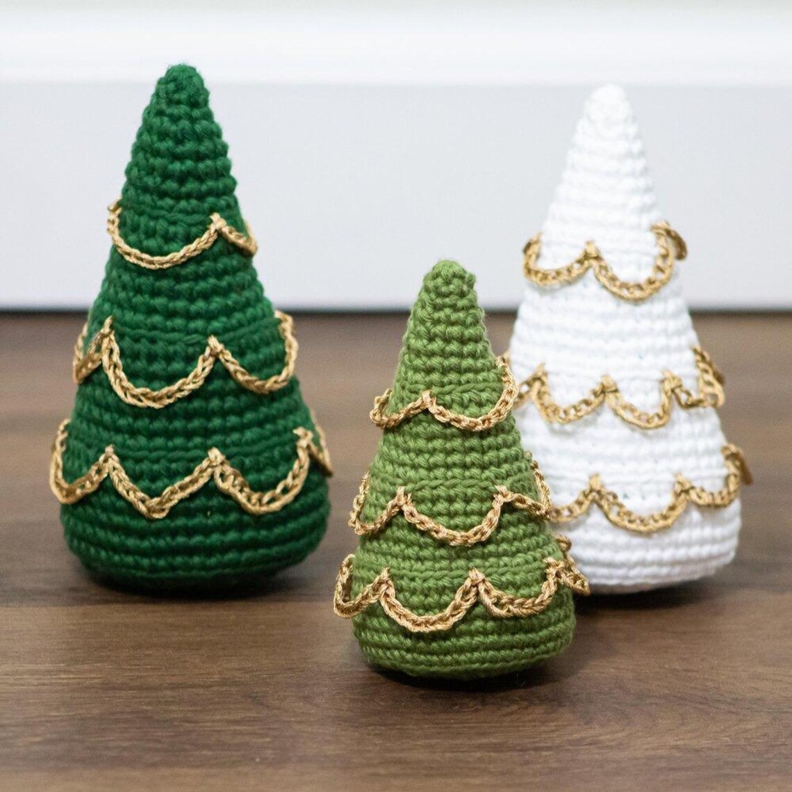 Christmas Trees Crochet Pattern - THE Original,crochet Pattern, Home ...