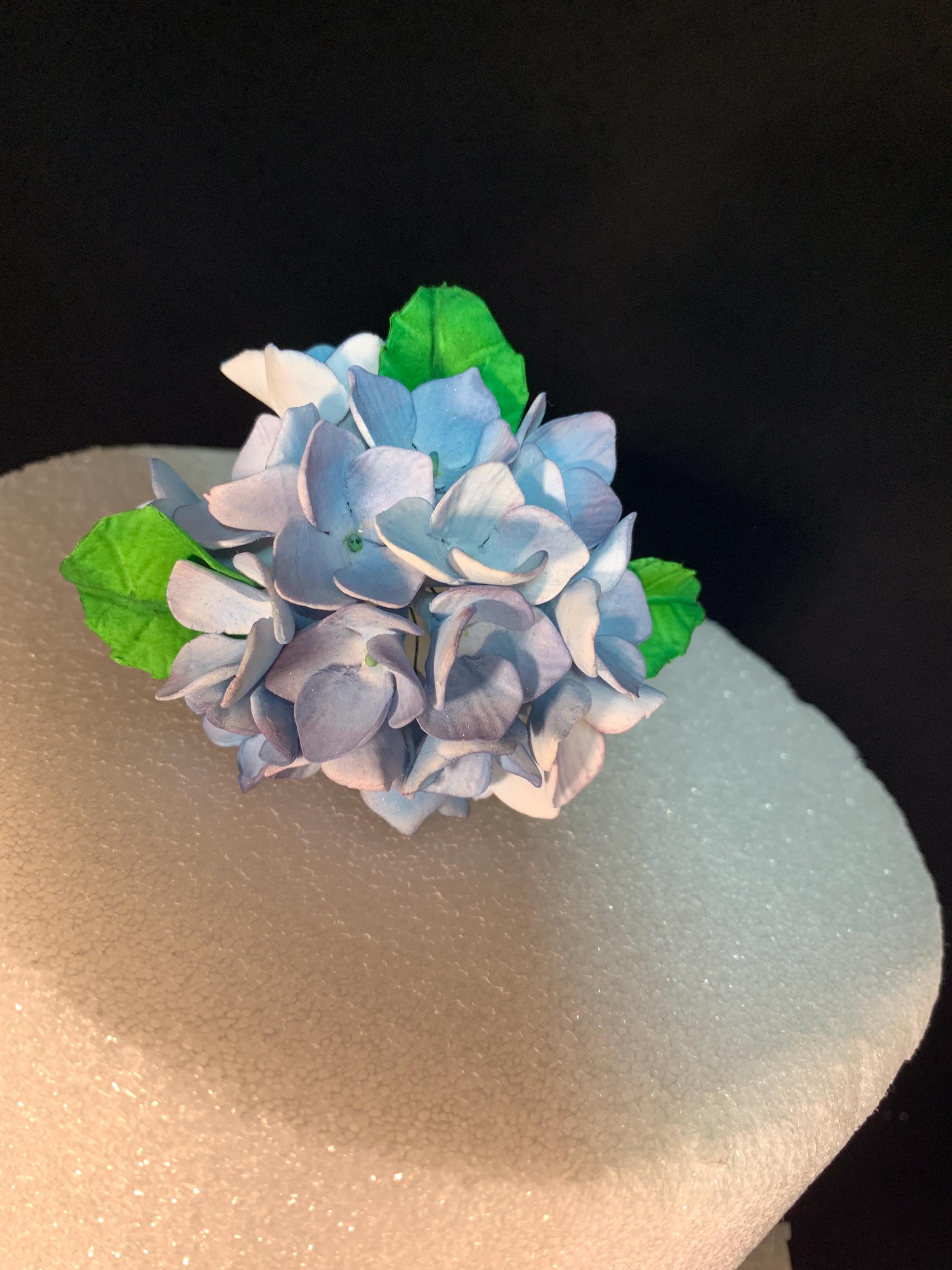 Handmade Hydrangea Sugar Flower Cake Topper 15 Flowers. Gum Paste ...