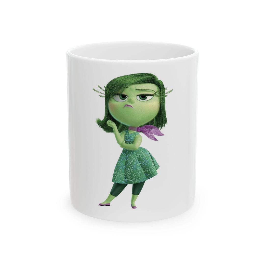 Inside Out Disgust Ceramic Mug, (11oz) - Etsy