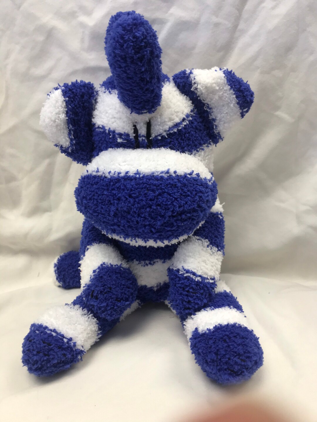 Sock Monkey Sockimamy "bluez" Sock Monkey Doll, Sock Monkey Toy, Sock ...
