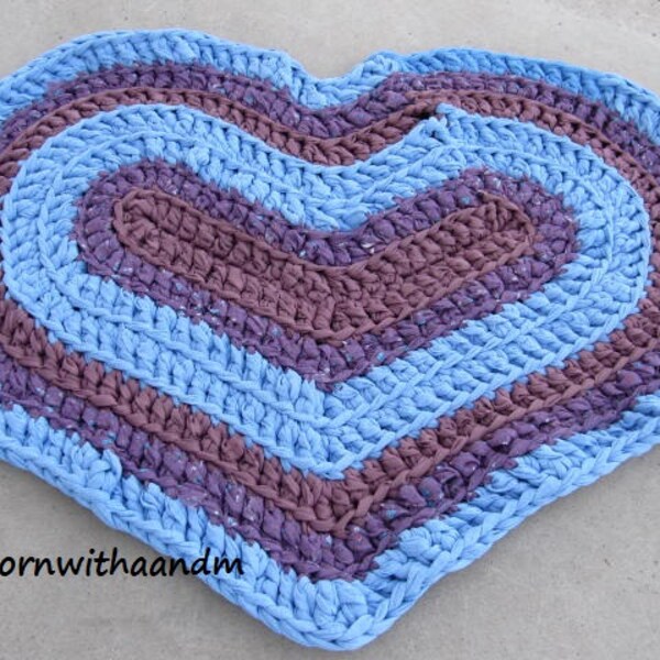 Crochet Rag Rug - Etsy