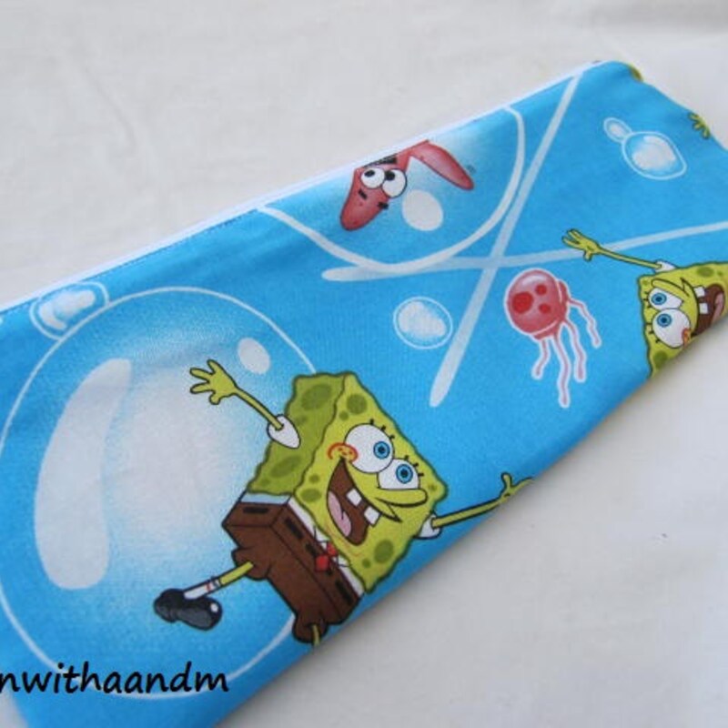 Spongebob Pencil Case - Etsy