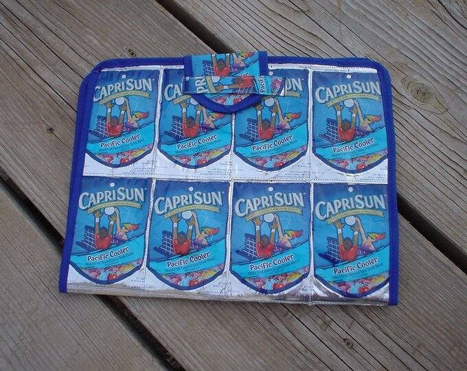 Recycled Capri Sun Homework Folder a - Etsy