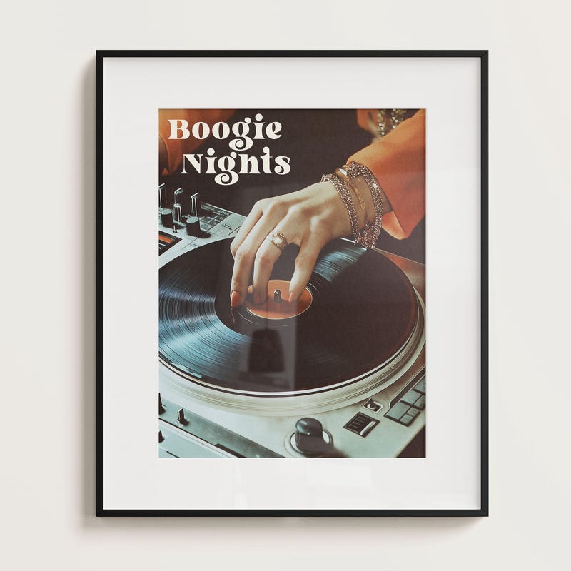 Boogie Nights Poster - Etsy