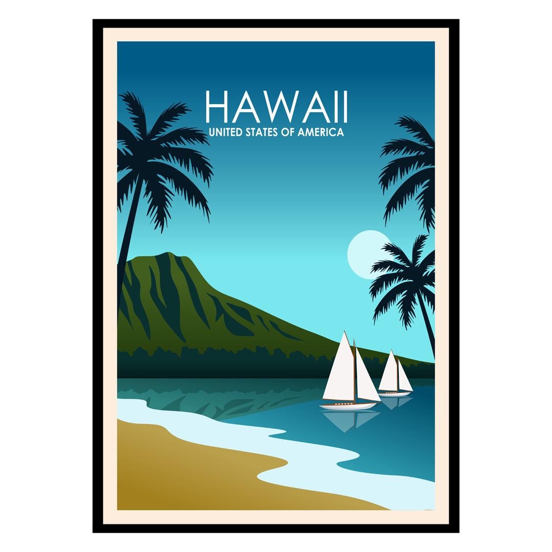 Hawaii Poster - Etsy