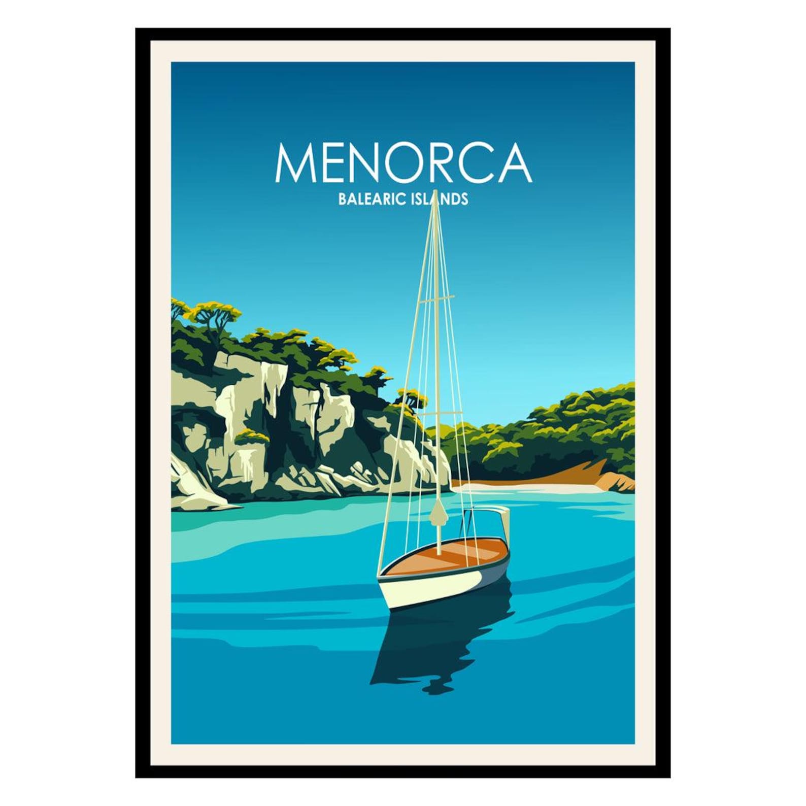 Menorca Poster - Etsy