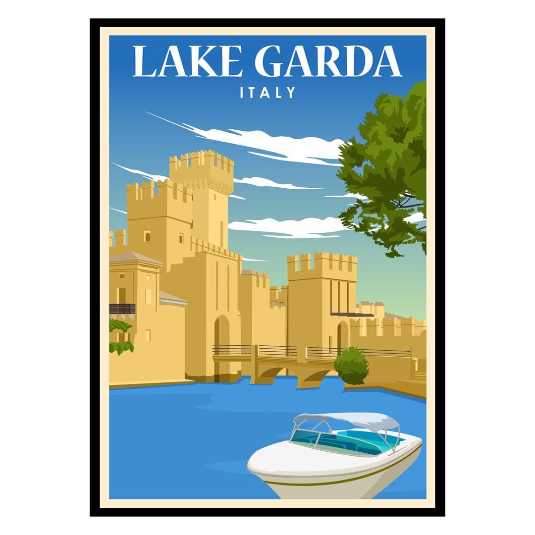 Lake Garda Poster - Etsy