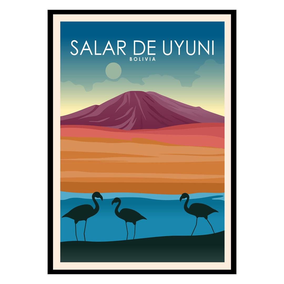 Uyuni Salt Flat Poster - Etsy