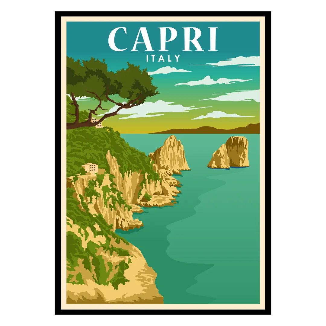 Capri Poster - Etsy