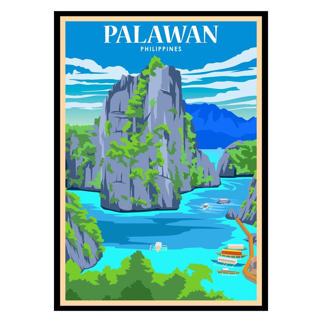 Palawan Poster - Etsy