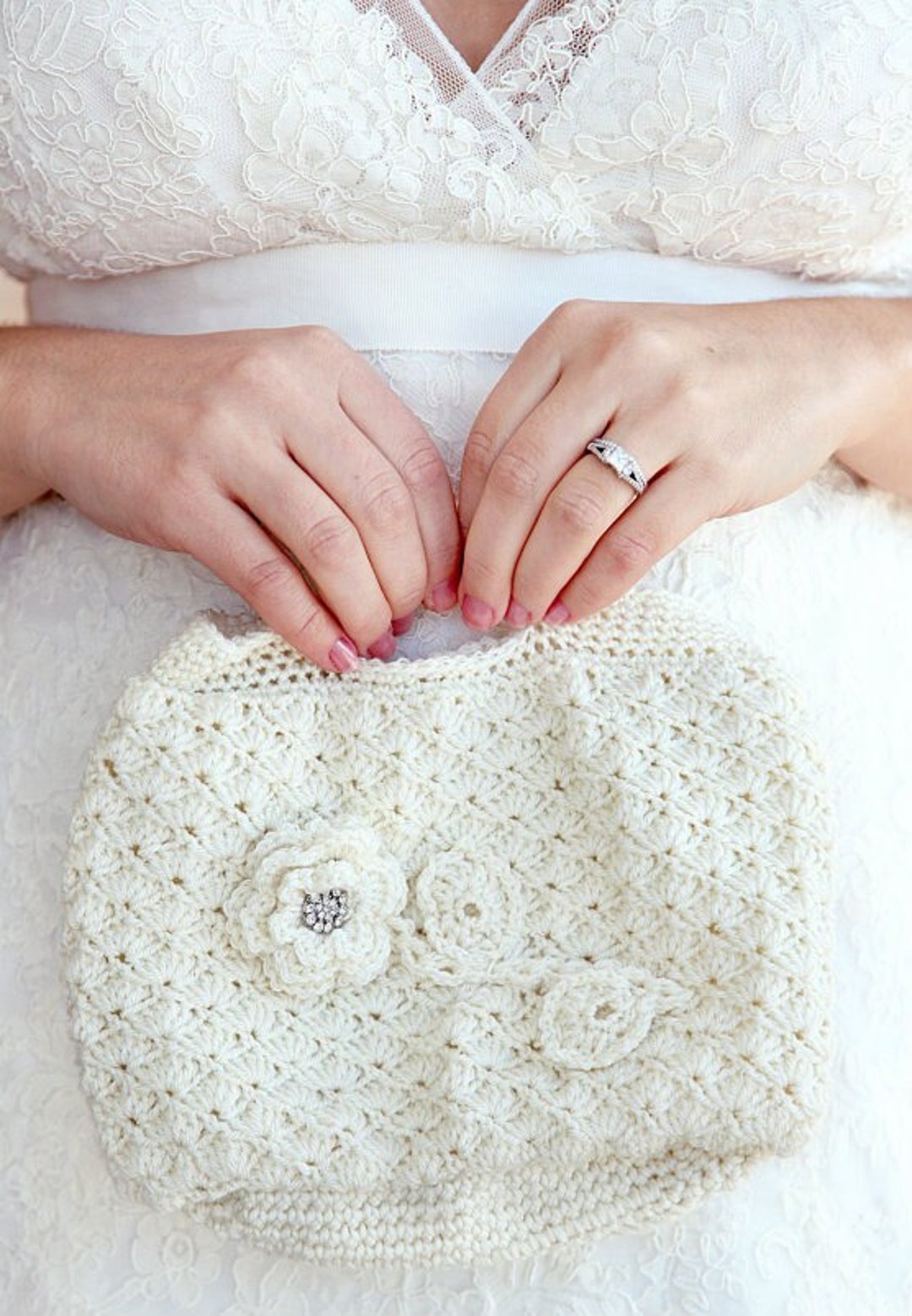 Crochet Pattern - SOC-019 Wedding Purse - Etsy