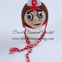 Crochet Hat Pattern, OSU Crochet Pattern -digital DOWNLOAD - Etsy Canada