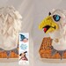 Crochet Pattern 096 - Swoop the Philadelphia Eagle Hat #2 - All Sizes ...