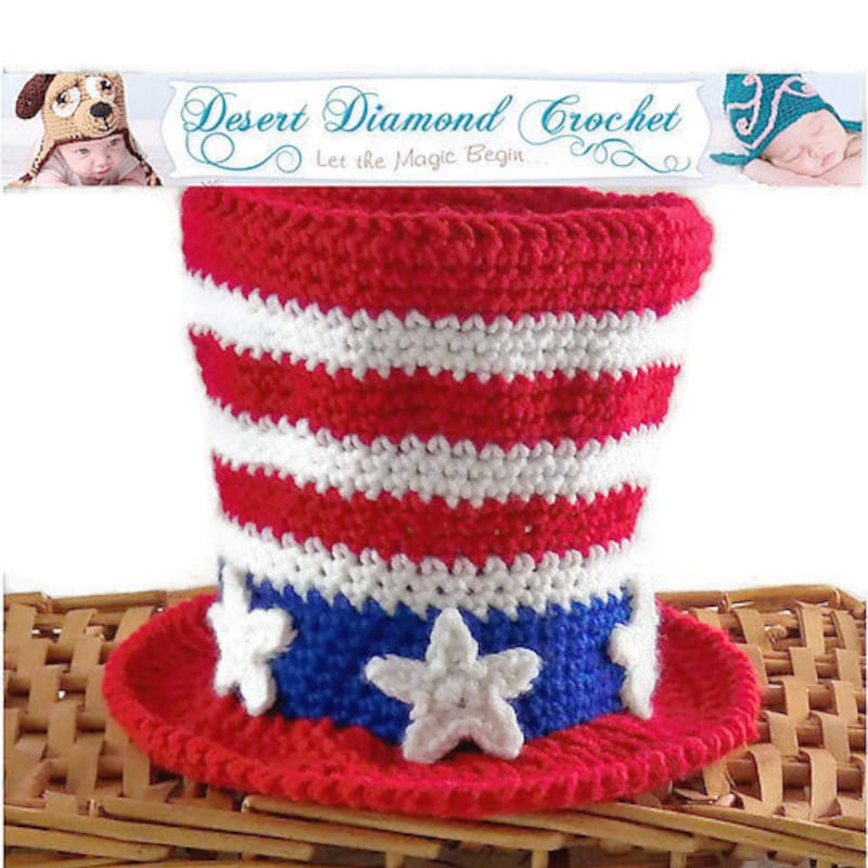 Crochet Uncle Sam - Etsy