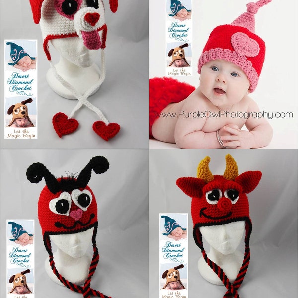 Valentines Day Hat - Etsy