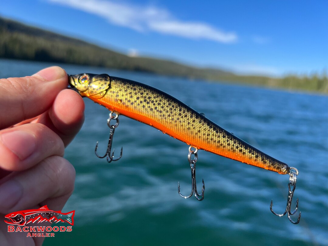 Backwoods Angler Vision 110 Golden Lure - Etsy