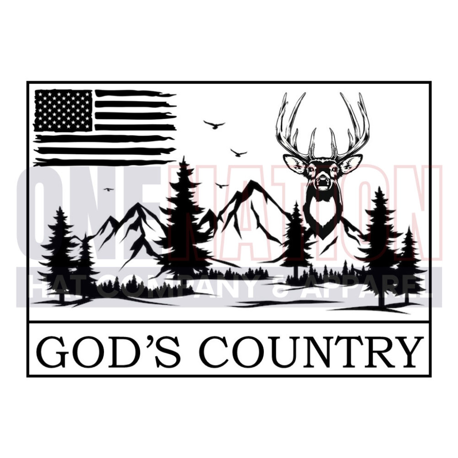 God's Country Digital File - Etsy