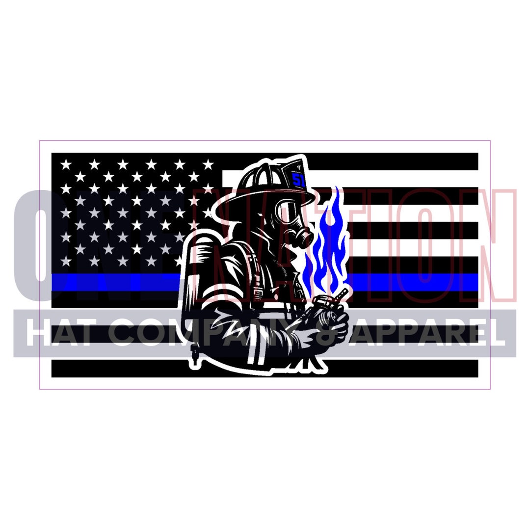 Firefighter Digital File - Etsy