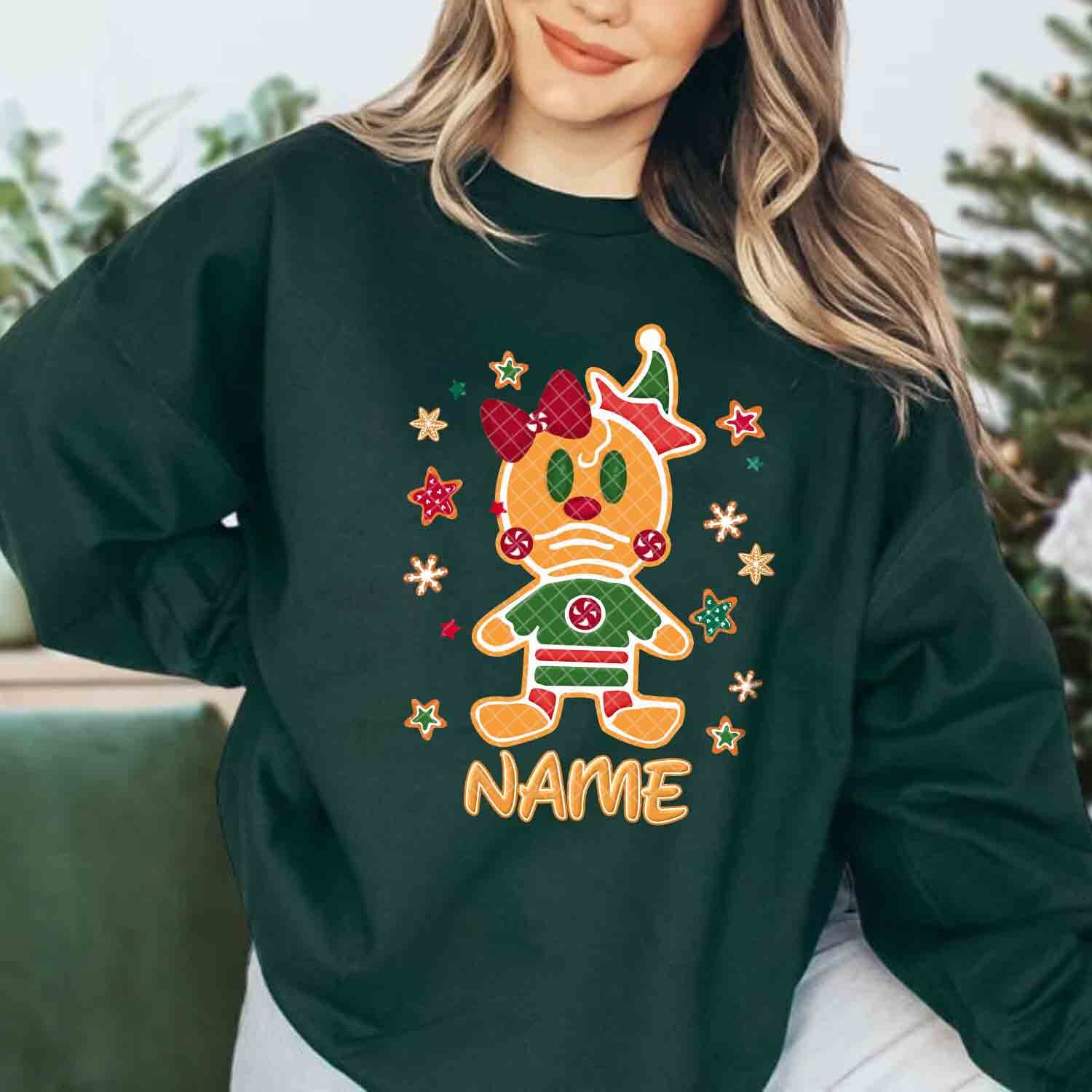 Disney Christmas Gingerbread Shirts, Disney Family Christmas shirt sold ...