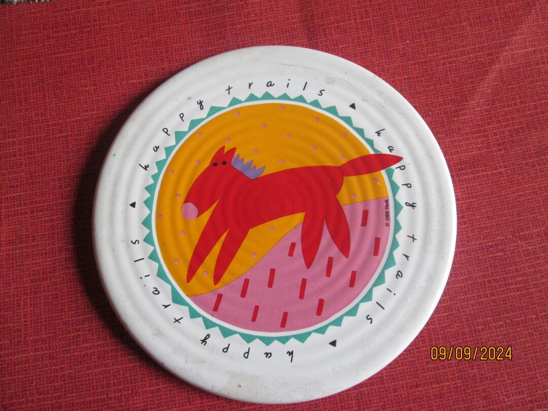 1989 Happy Trails Trivet by Hallmark - Etsy
