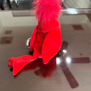 Rare Find, Mac the Cardinal TY Beanie Baby - Etsy