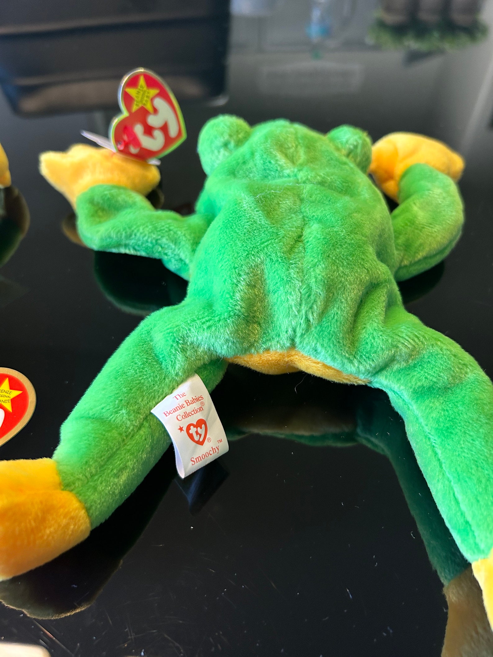 Smoochy TY Frog, Beanie Baby, Rare DOB Oct 1, 1997 - Etsy