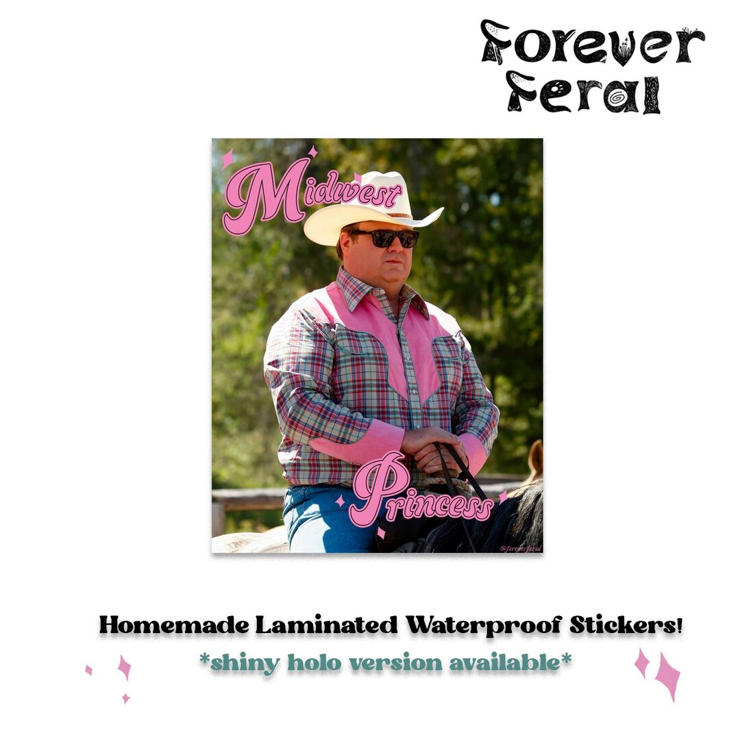 Midwest Princess Sticker, Funny Midwest Bumper Sticker, Modern Family ...
