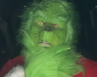 Grinch Mask - Etsy