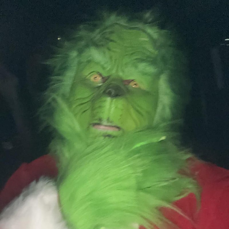 Grinch Mask - Etsy