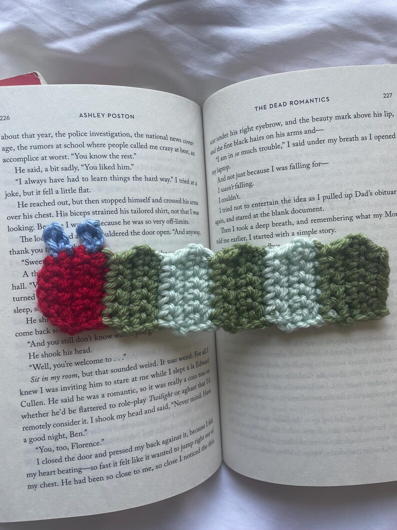 A Very Hungry Caterpillar Inspired Bookmark - Etsy